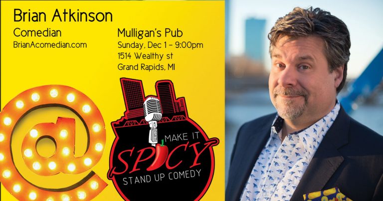 Brian Atkinson Comedian | Make it Spicy Comedy