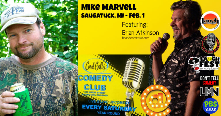 Brian Atkinson Comedian | Mike Marvell at Coral Gables